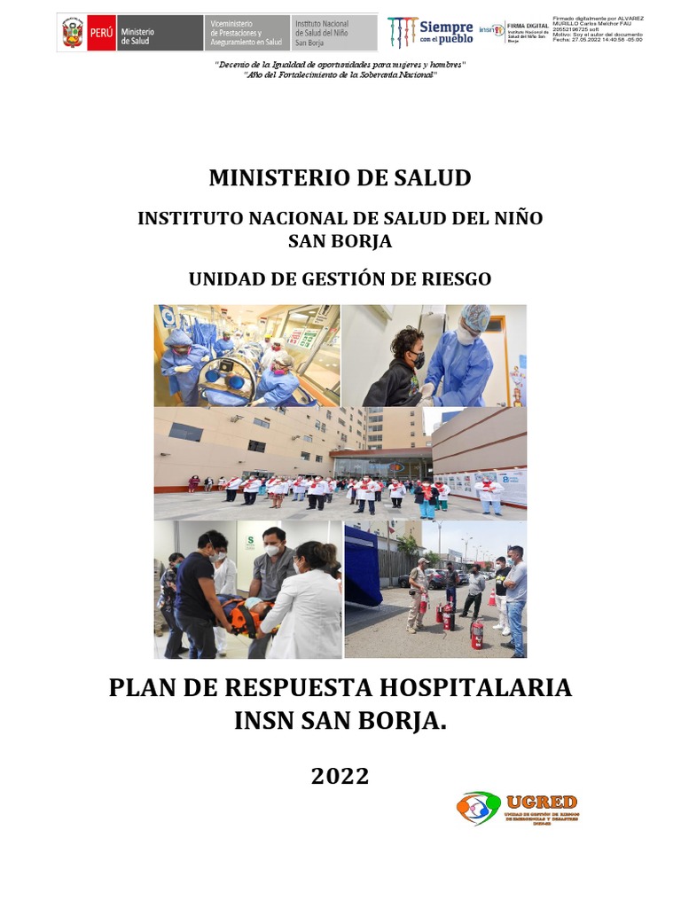 RD #000108-2022-Dg-Insnsb 2022 | PDF | Hospital | Medicina de Cuidados Intensivos