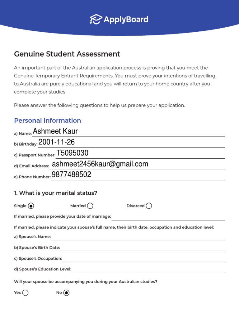 Genuine Student Assessment Questions (1) | PDF | Master Of Business ...