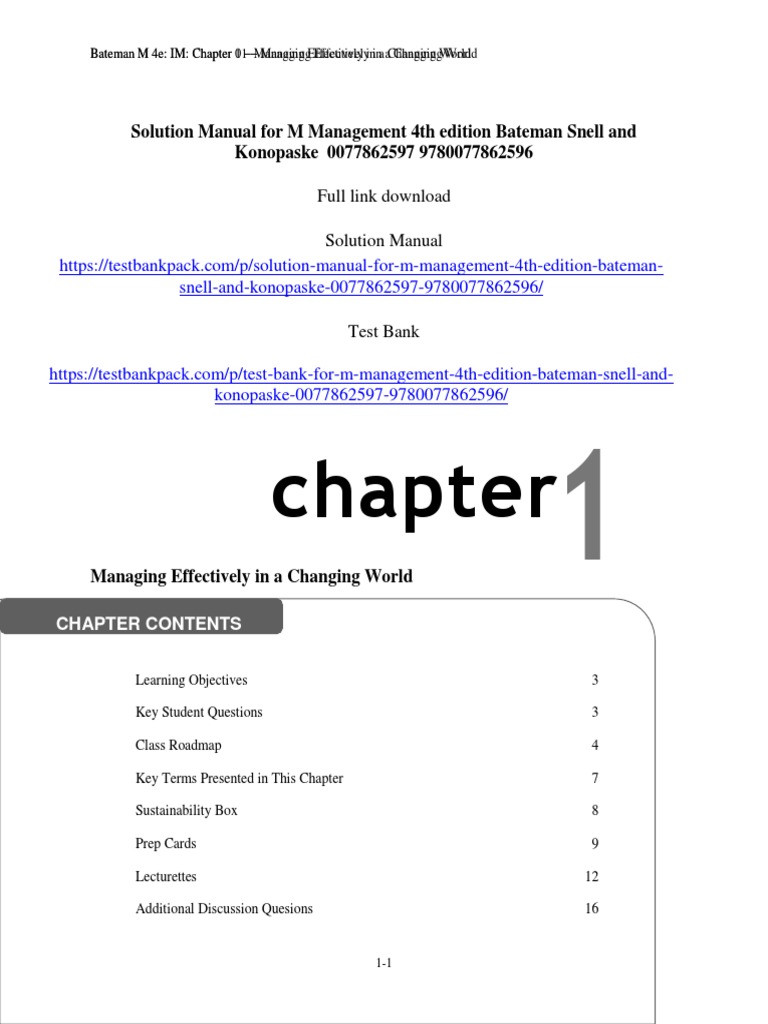 Intro to Effective Management | PDF | Pepsi Co | Goal