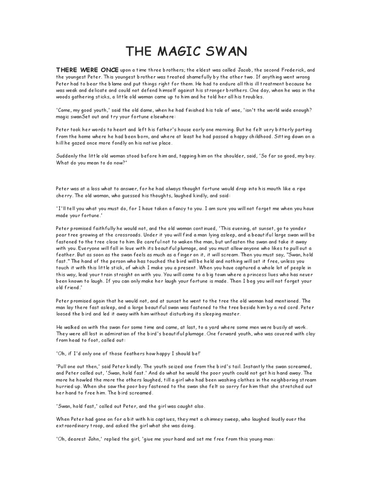 The Magic Swan | PDF