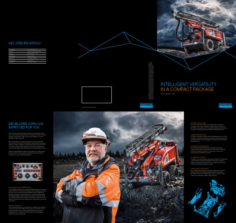 Dc130ri Brochure English | PDF | Drilling Rig | Drill