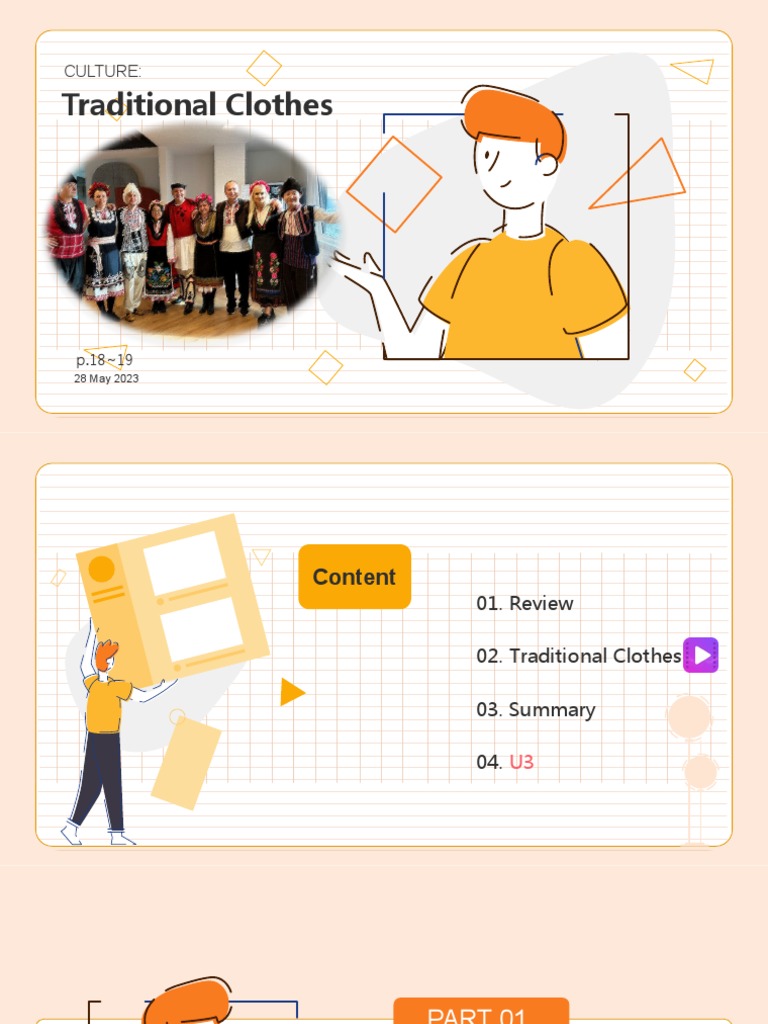 Culture Traditional Clothes | PDF | Clothing | Softlines (Retail)