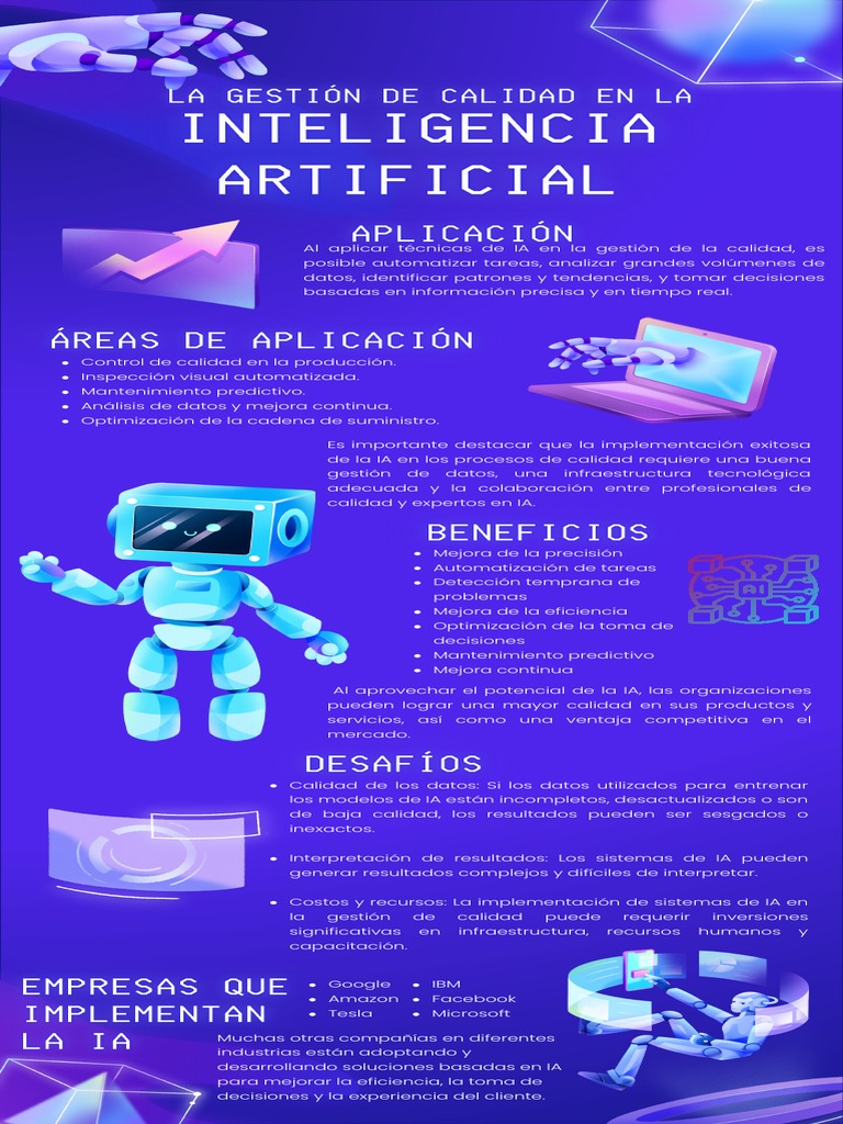 Infografia Inteligencia Artificial | PDF | Inteligencia artificial | Inteligencia (IA) y semántica