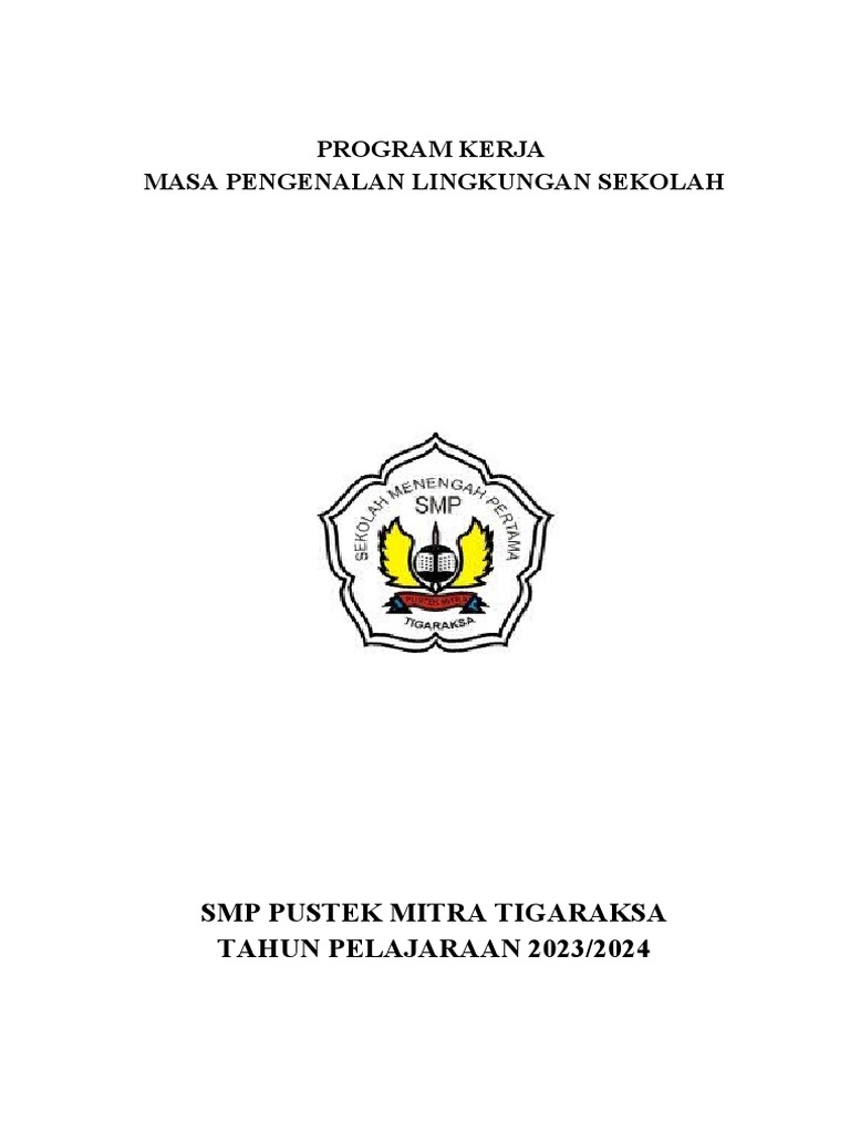 Program Kerja MPLS 2023 | PDF | Karier & Perkembangan