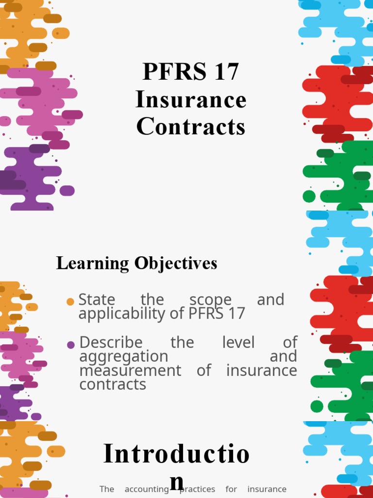 PFRS 17 | PDF | Insurance | Reinsurance