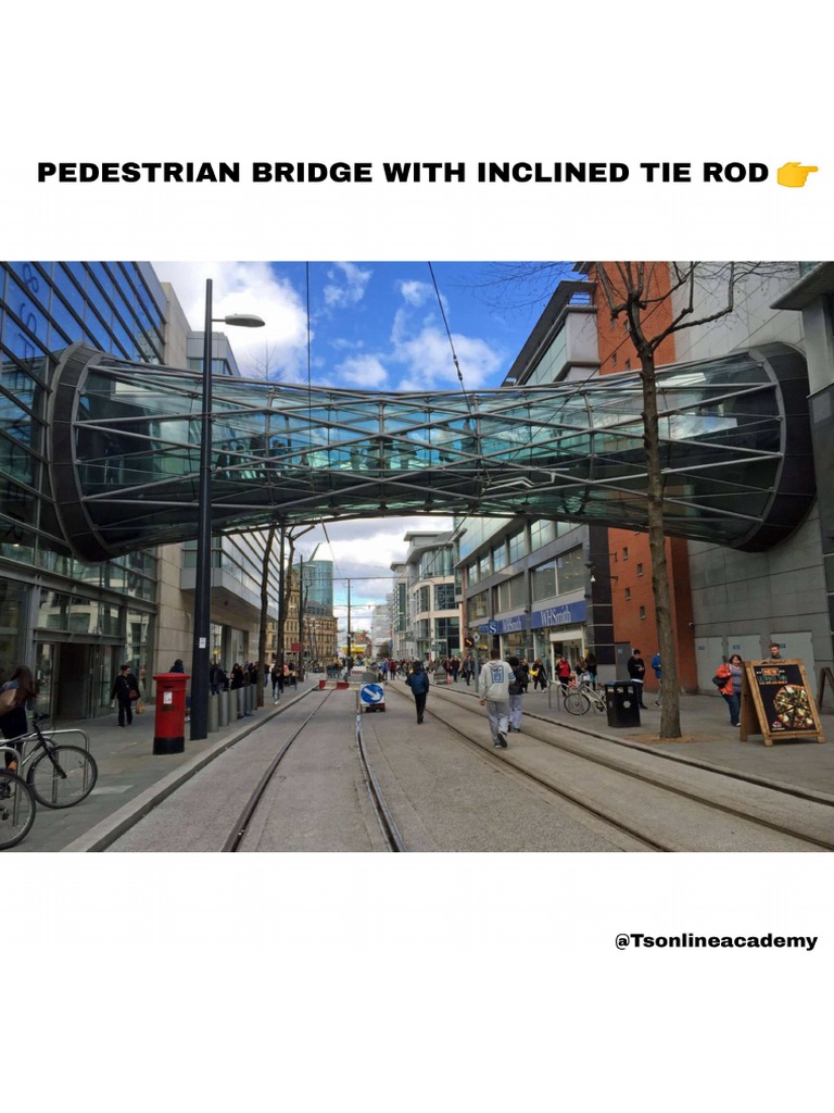 Pedestrian Bridge With Inclined Tie Rod | PDF