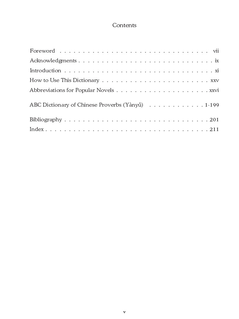 Rohsenow. - ABC Dictionary of Chinese Proverbs (Yanyu)-University of ...