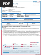 HDFC Life Premium Payment Receipt | PDF | Life Insurance | Insurance