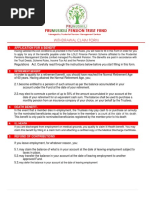 Choice Form For Resignation or Discharge | PDF | Pension | Defined ...