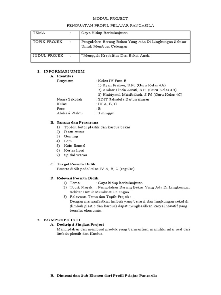 Modul Project | PDF
