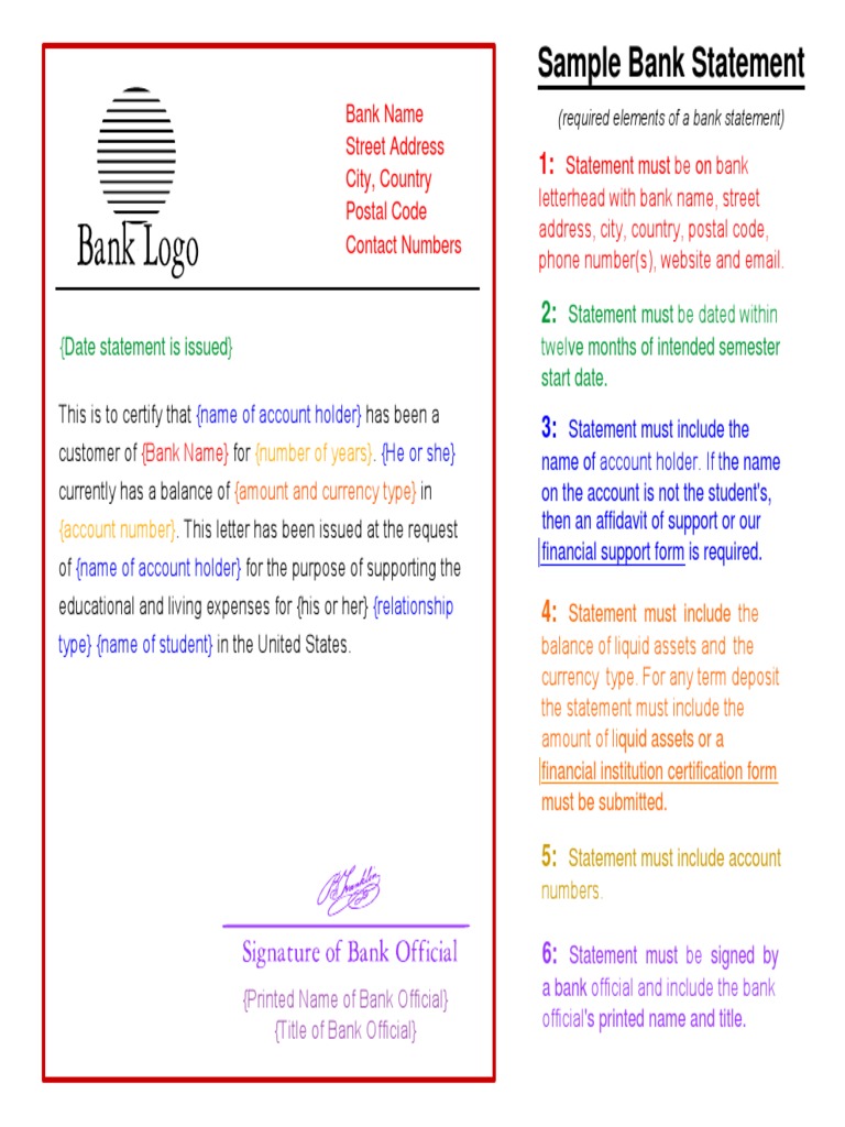 Sample Bank Statement | PDF | Banks | Deposit Account