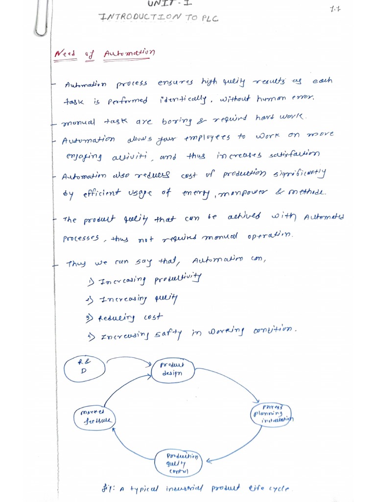 Unut 1 PLC Scada New Scheme 6 Sem Oe Rtmnu | PDF