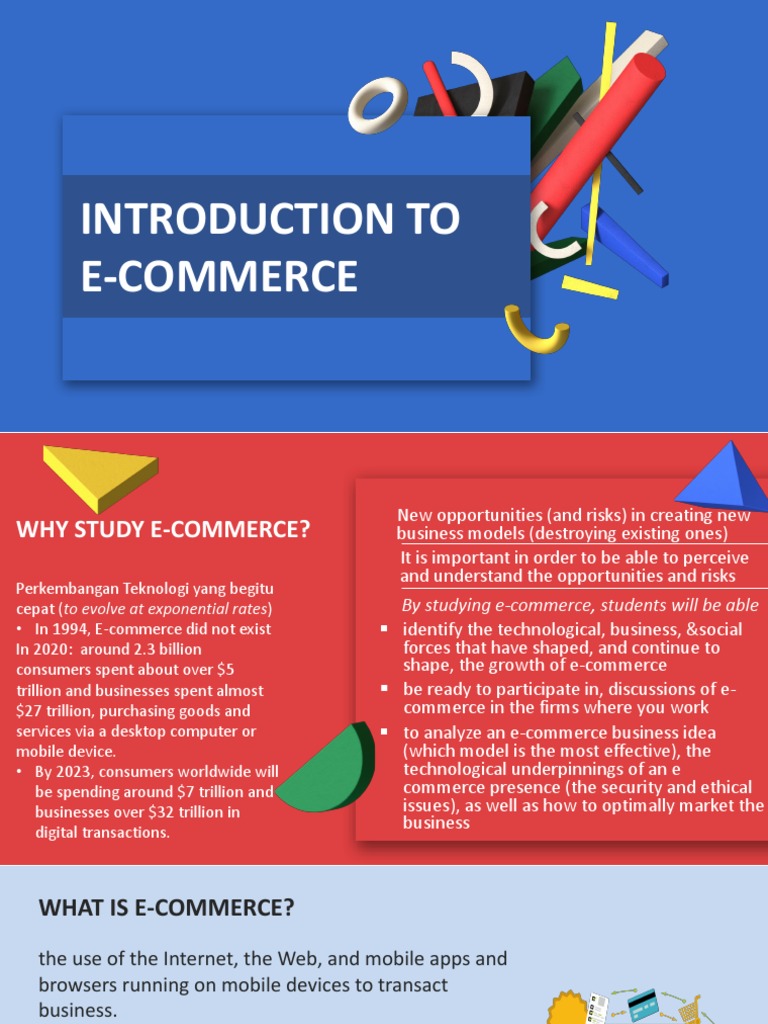 Topik 1 Dan 2 | PDF | E Commerce | Electronic Business