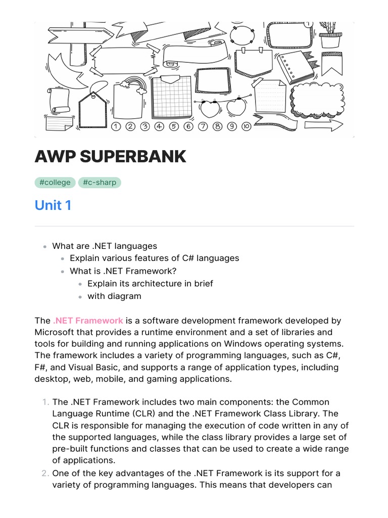 Awp Superbank | PDF | Html | C Sharp (Programming Language)