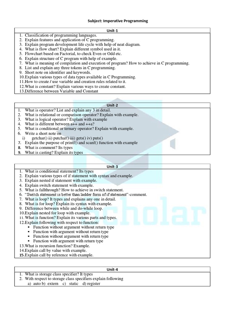 IP QB (Itscholar - Codegency.co - In) | PDF | Pointer (Computer Programming) | Computer Program