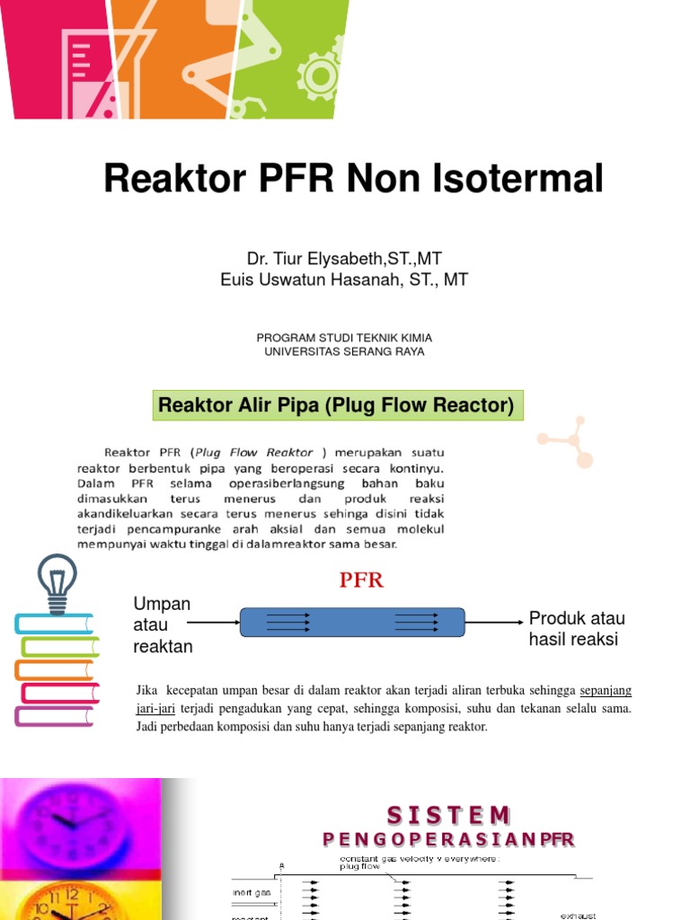 Reaktor PFR Non-Isothermal | PDF