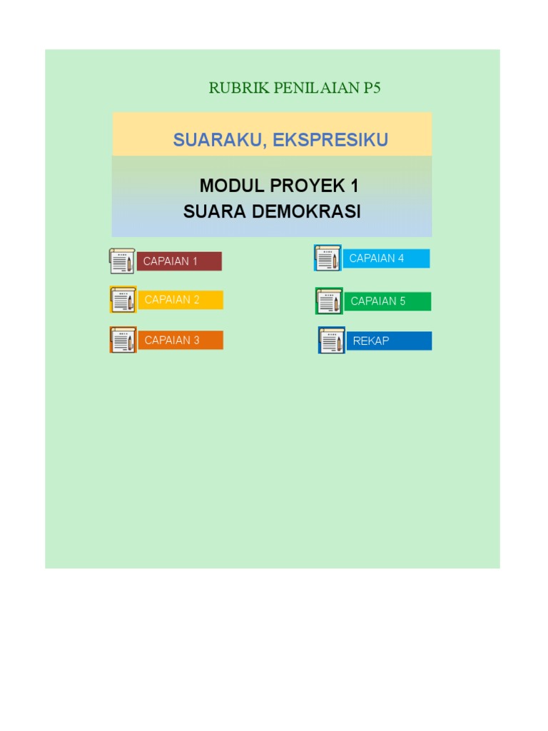 Penilaian P5 Kelas 7 2 Proyek 1 Pdf
