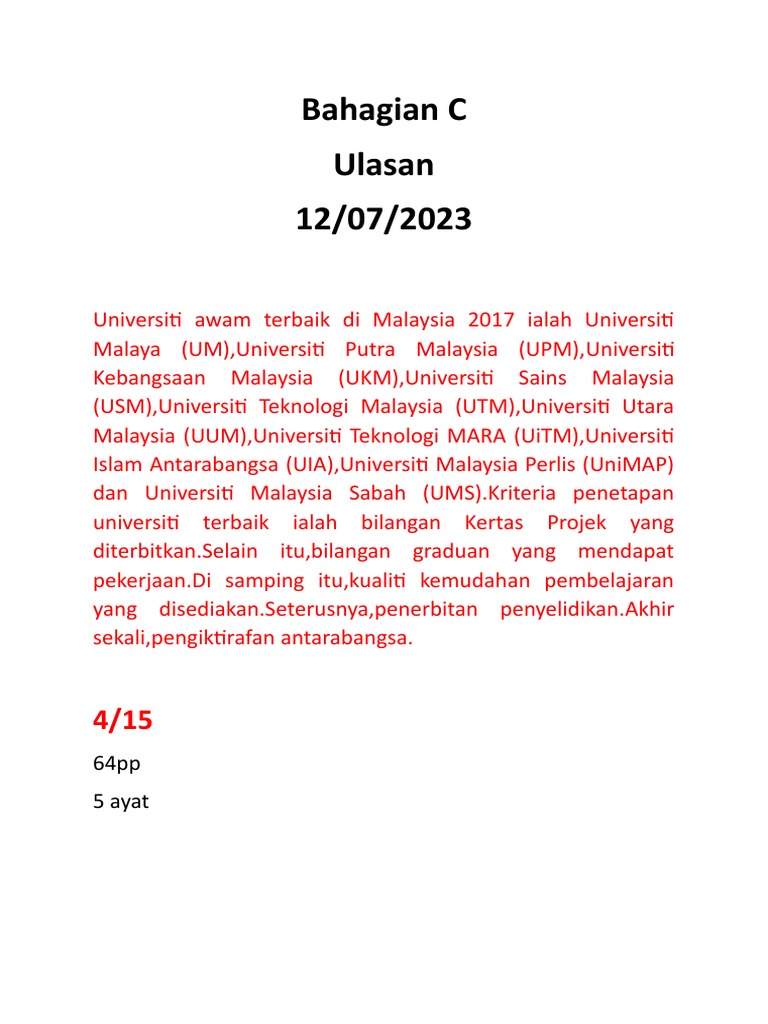 Contoh Ulasan | PDF