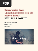 English Project Xii | PDF | Fear | Anxiety