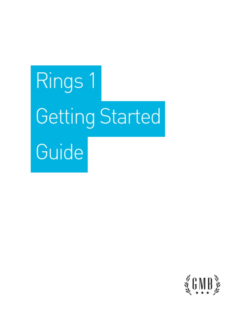 Rings 1 Getting Started Guide | PDF | User (Computing) | Login Rings 1 Getting Started Guide | PDF | User (Computing) | Login