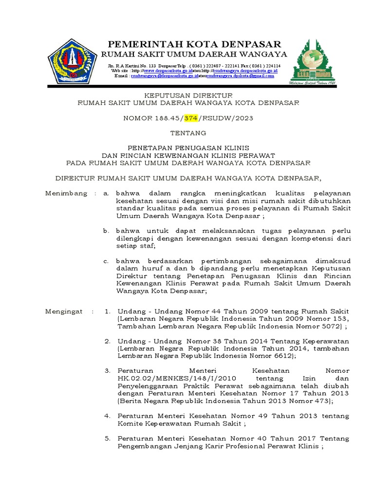 Draft SPK-RKK PK 3 Gadar | PDF