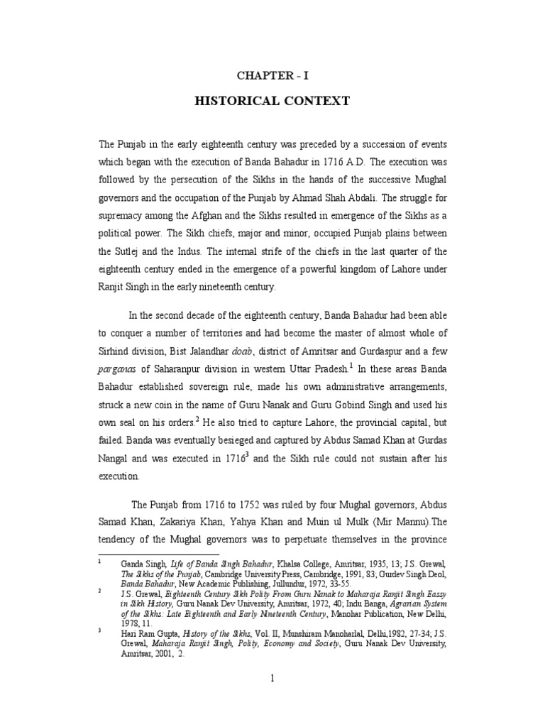 06 - Chapter 1 | PDF | Punjab | Lahore