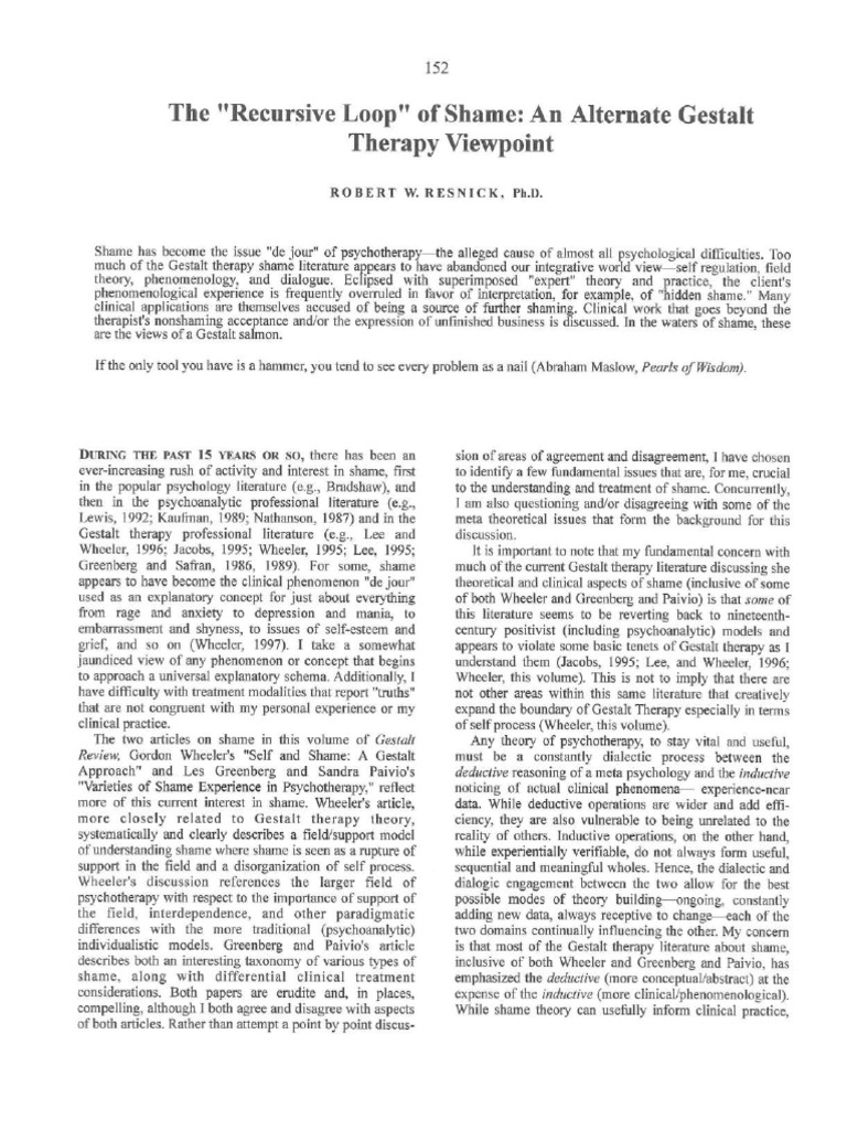 Recursive Loop of Shame | PDF