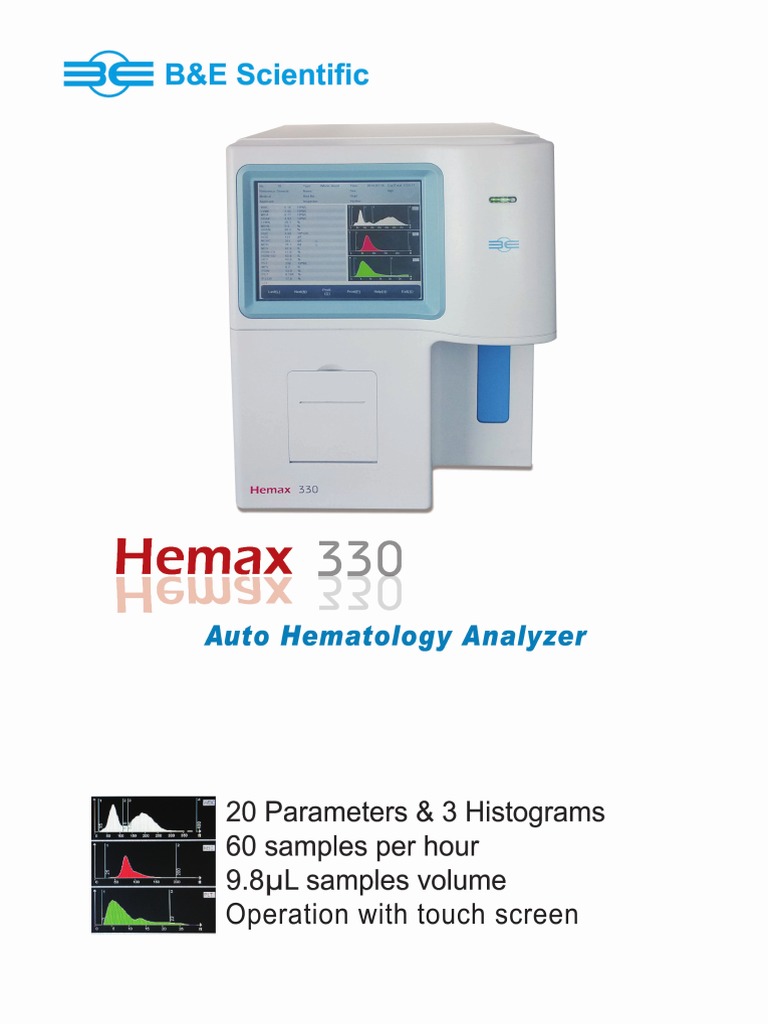 Hemax 330Hematology Analyze | PDF
