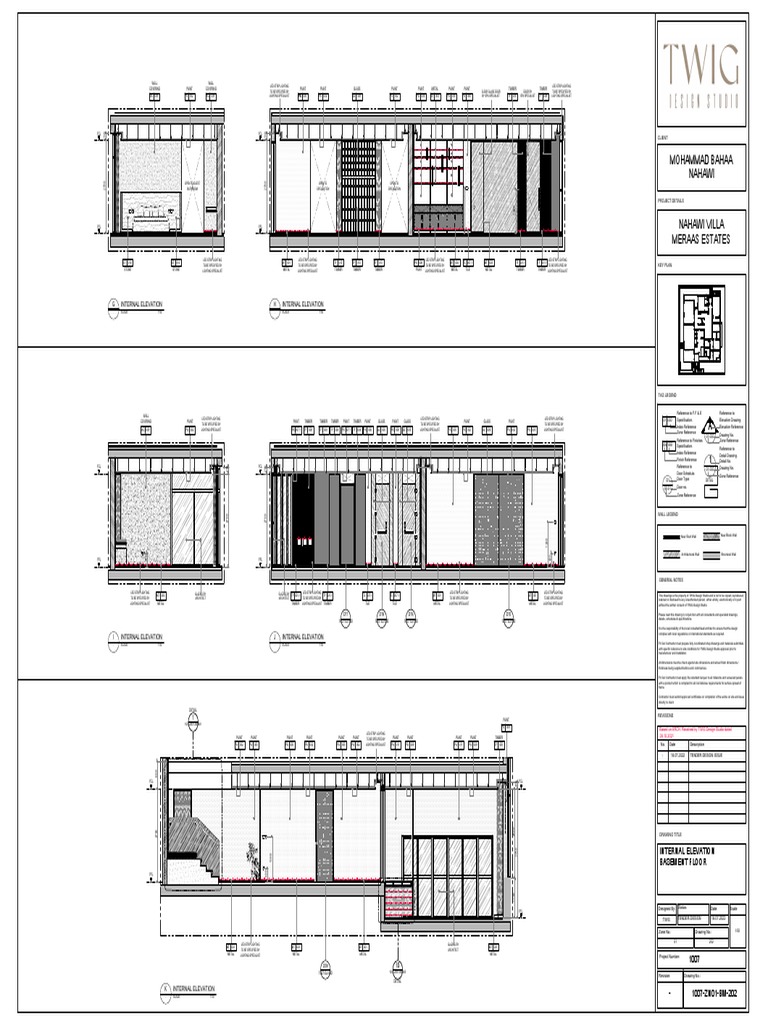 1007-ZN01-BM-202 - Internal Elevation-BM | PDF | Real Estate | Buildings And Structures