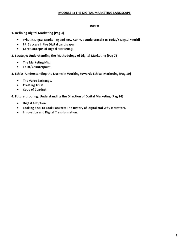 University of Chicago - Digital Marketing Course | PDF | Marketing ...