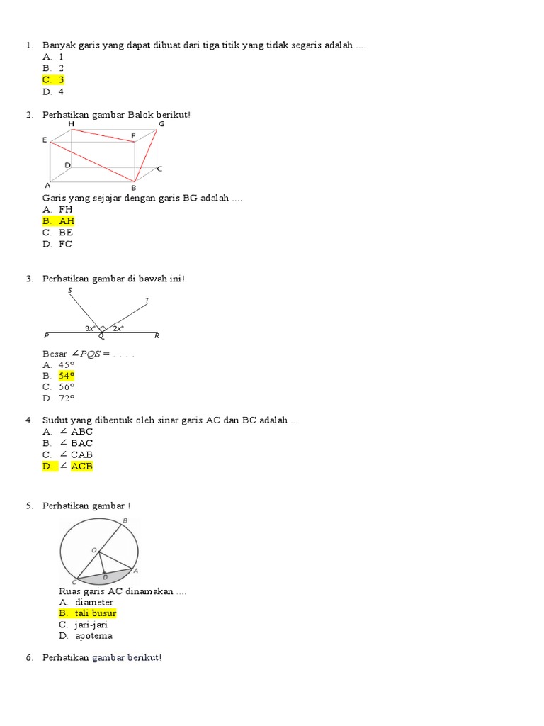 Soal PAS Genap | PDF
