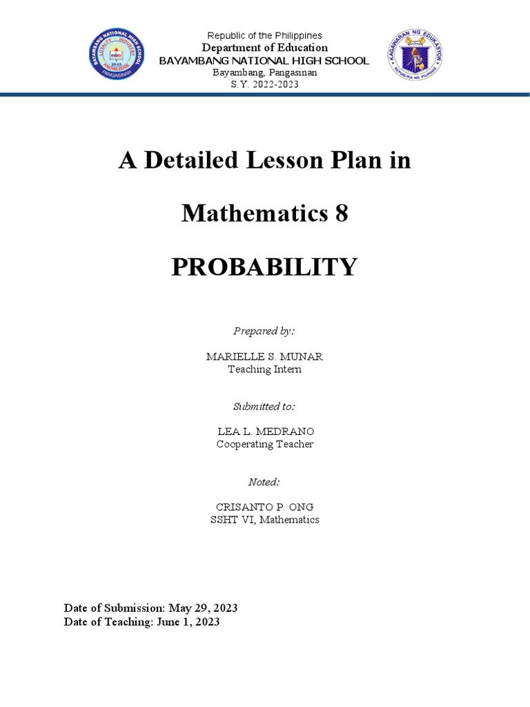 Counting Methods and Techniques in Experiment | PDF | Experiment