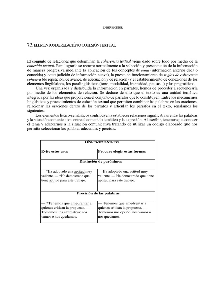 Elementos - de - Cohesion - Textual (1) Importancia | PDF | Pronombre ...
