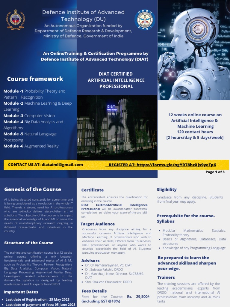 AIML Brochure B05 | PDF | Artificial Intelligence | Intelligence (AI ...