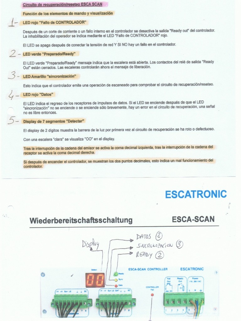 Fotocel sca-scan | PDF