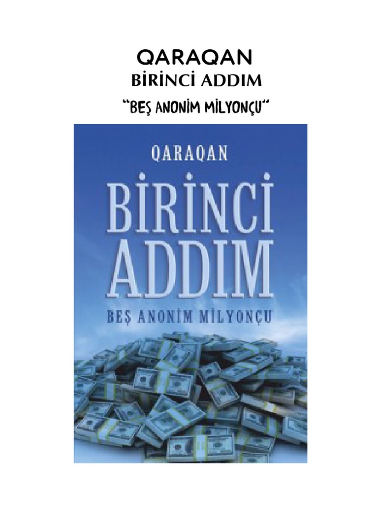 Qaraqan Bi̇ri̇nci̇ Addim (PDF) | PDF