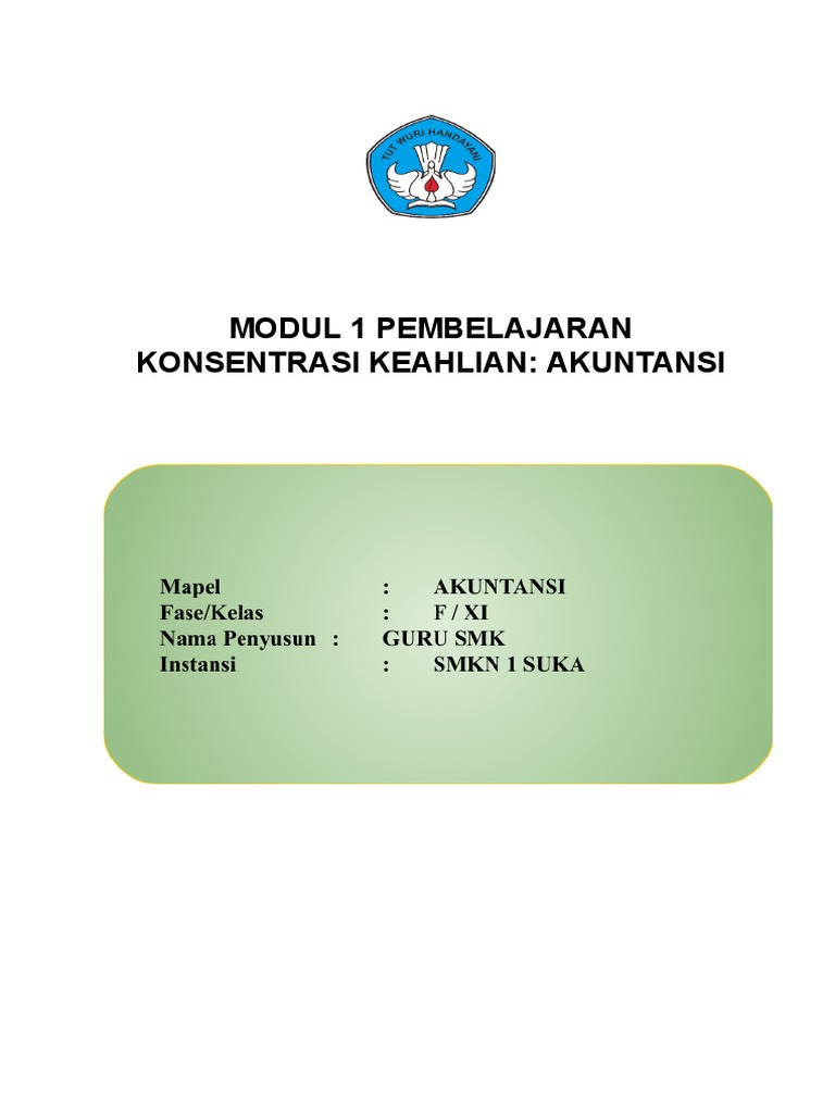 Modul Ajar Akuntansi Fase F | PDF | Karier & Perkembangan | Seni