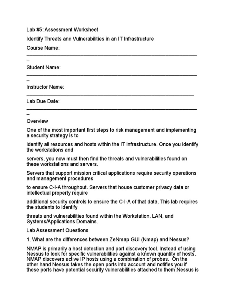 Lab 5 | PDF | Vulnerability (Computing) | Computer Security
