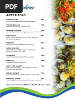 Vinta - Menu | PDF | Sauce | Drink