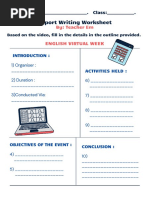 Account Writing Format Guide | PDF