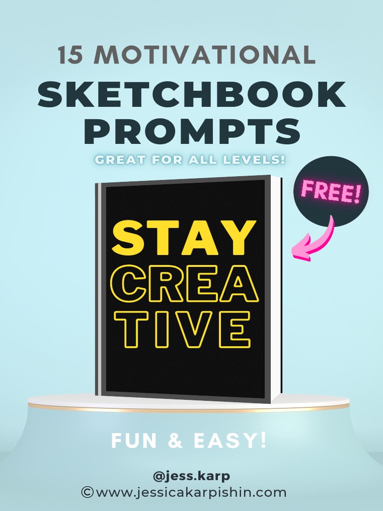 Motivational Sketchbook Prompts | PDF