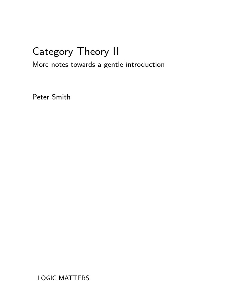 Category Theory