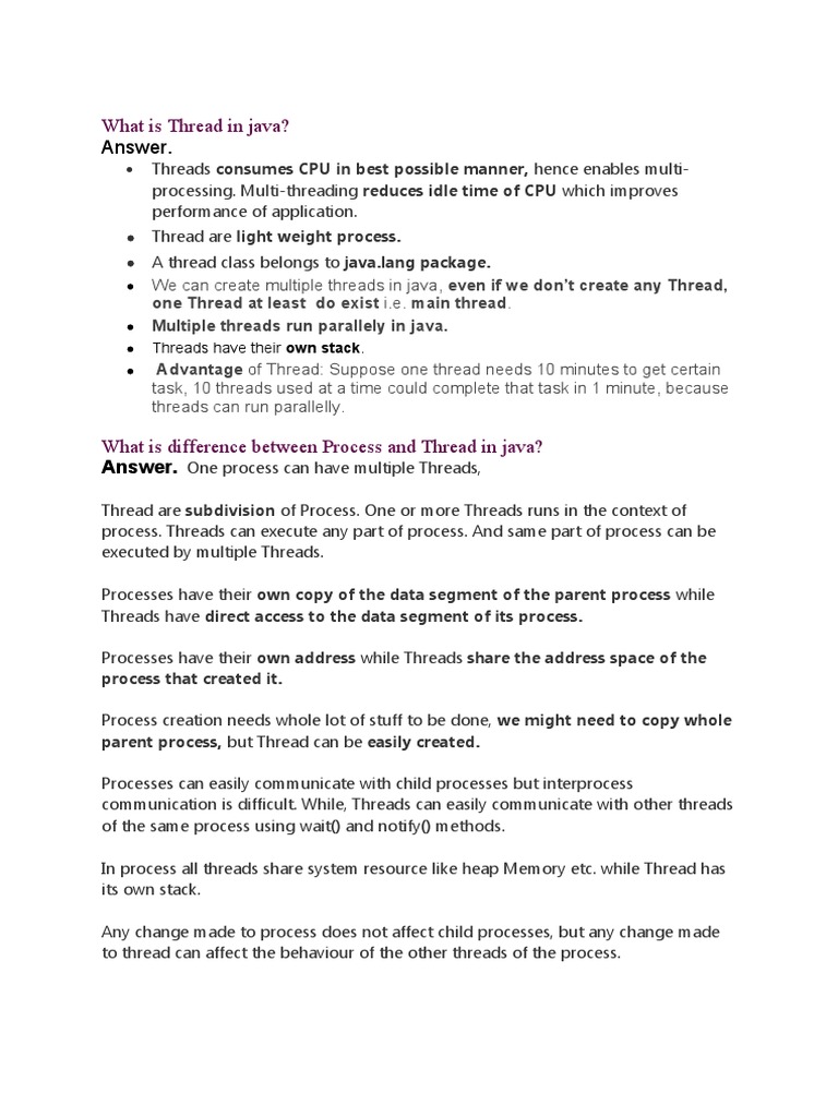 Threads Pdf Process Computing Thread Computing