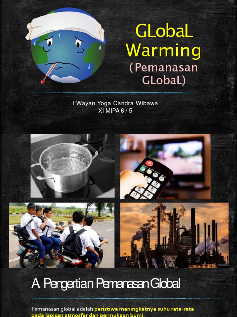 05 - I Wayan Yoga Candra Wibawa - PPT Pemanasan Global | PDF