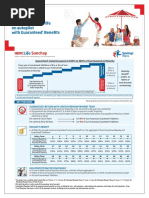 HDFC Life Smart Protect Plan Overview | PDF | Insurance | Present Value