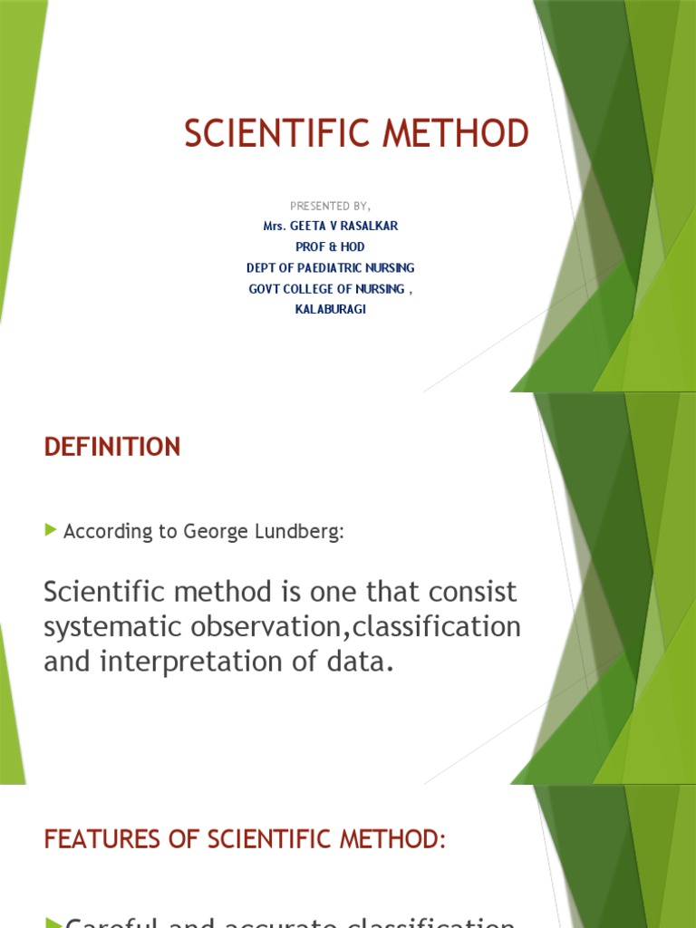 Scientific Method | PDF