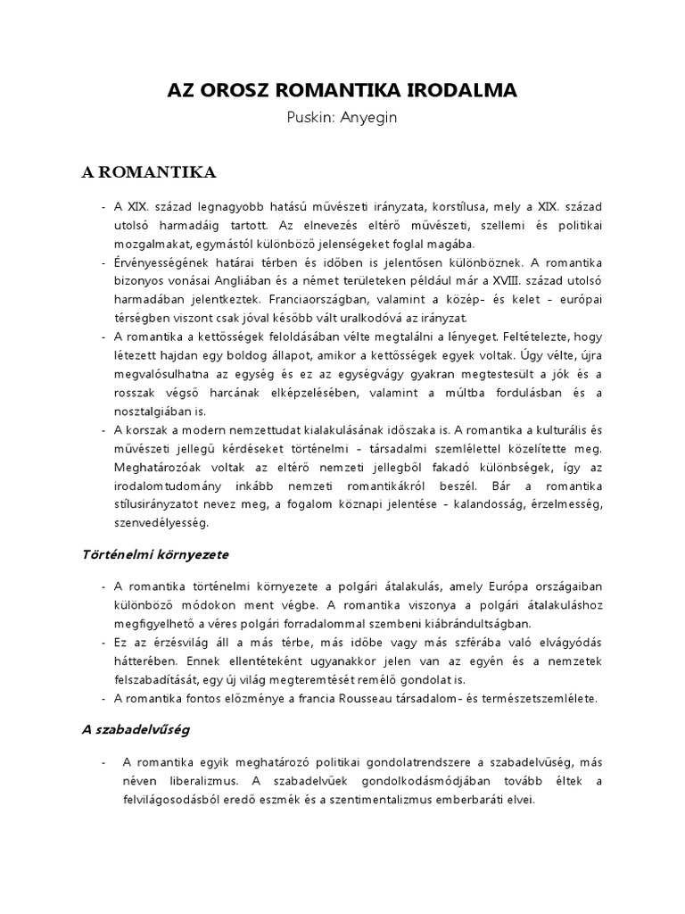Puskin-Anyegin | PDF