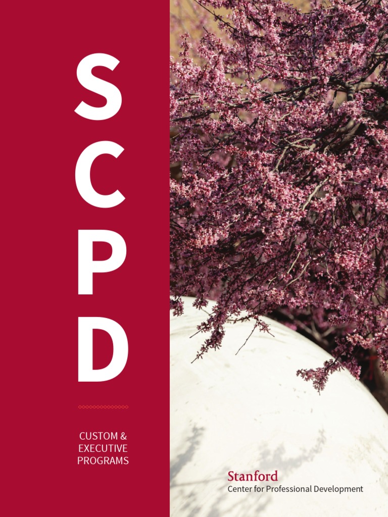 Stanford SCPD Brochure Web | PDF | Innovation | Stanford University