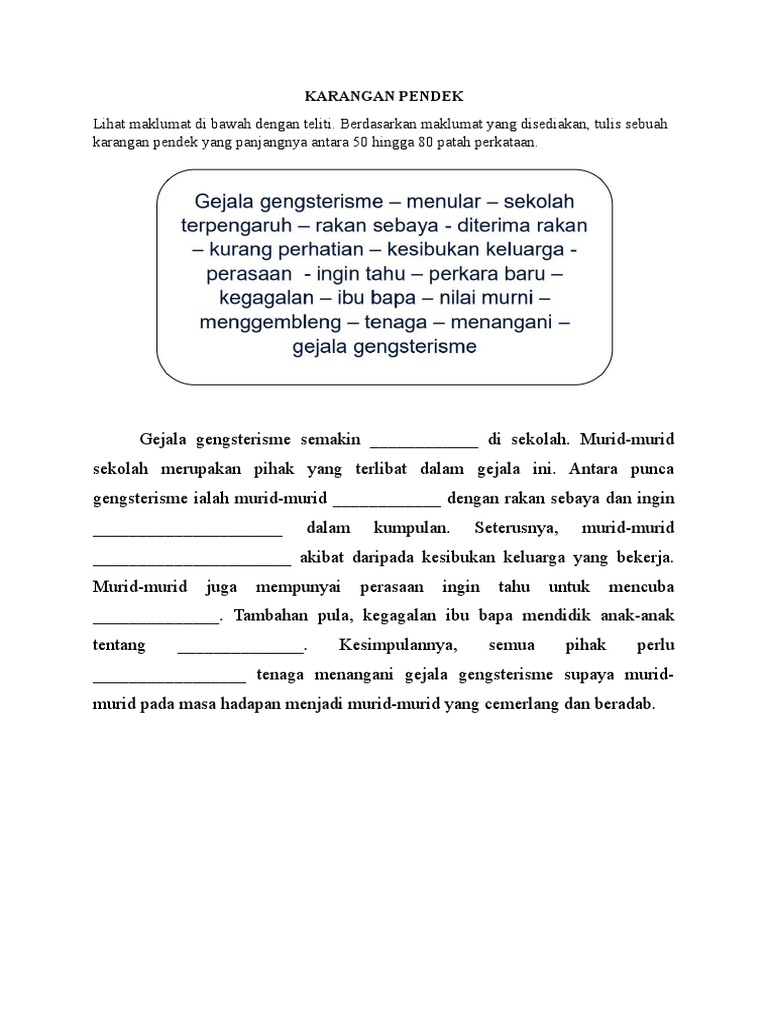 Karangan Pendek Pdf