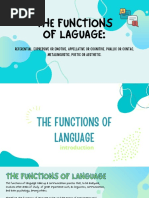 Roman Jakobsons Functions of Language | PDF